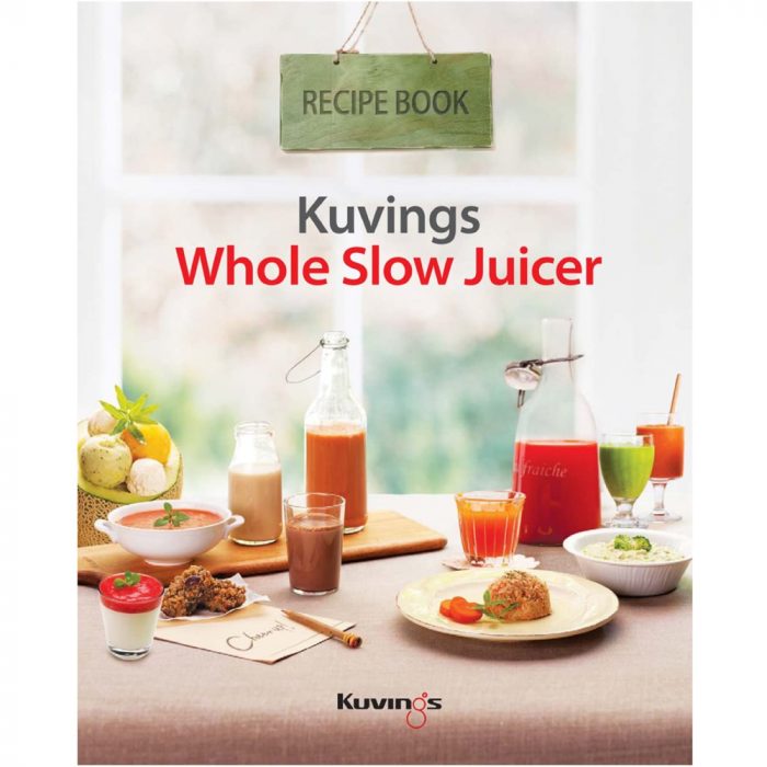 Kuvings whole slow juicer recipe book - Beste