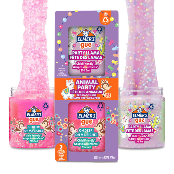 ELMERS GUE 473ML PARTY ANIMALS GUE BOX2 PEA - Beste