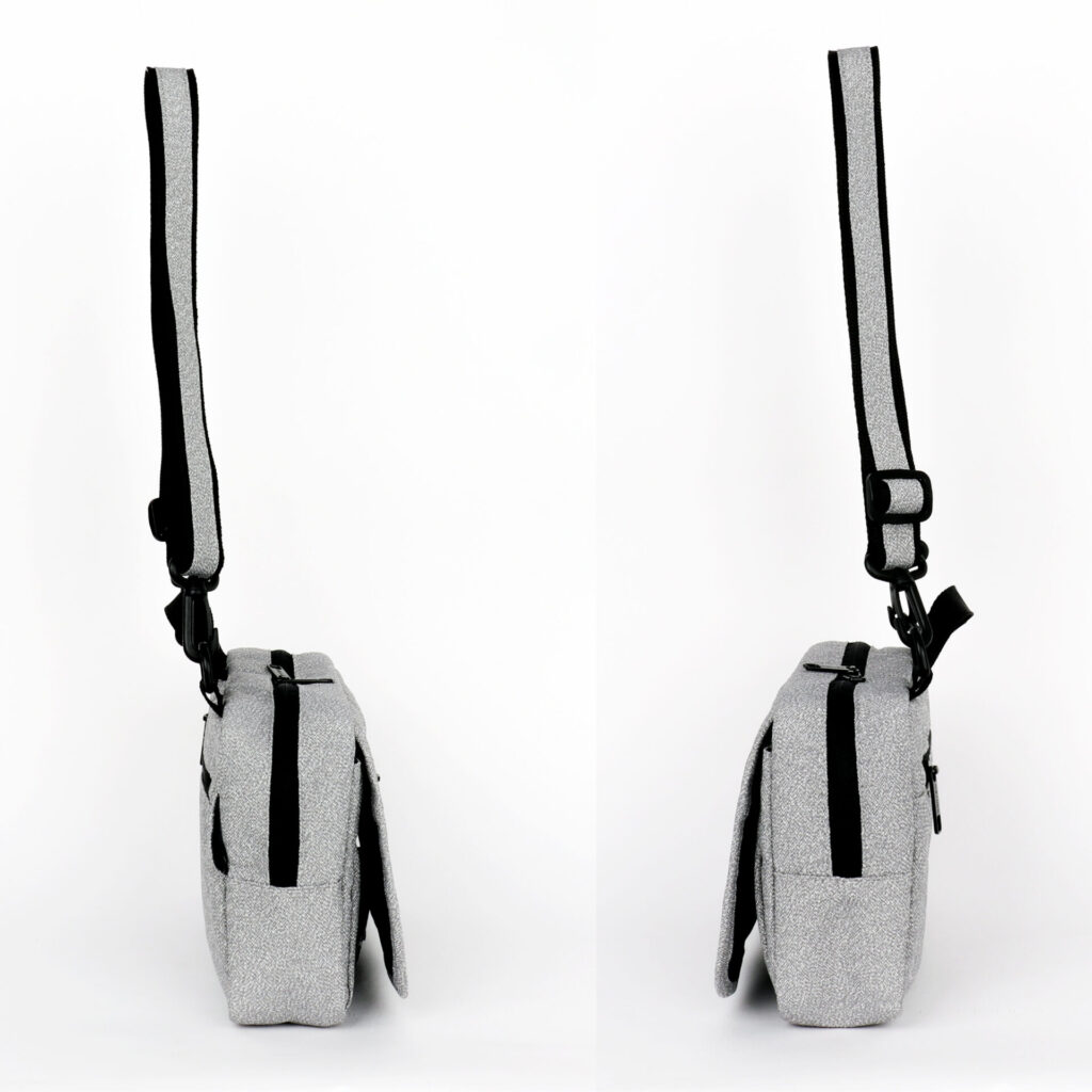 Metodo TSL-802 Cross Bag Top Handle Pure Grey - Beste