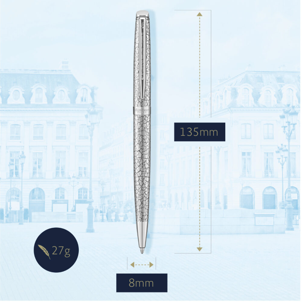 Waterman Hemisphere Deluxe Cracked Ballpoint Pen | BP | Ball Pen - Beste