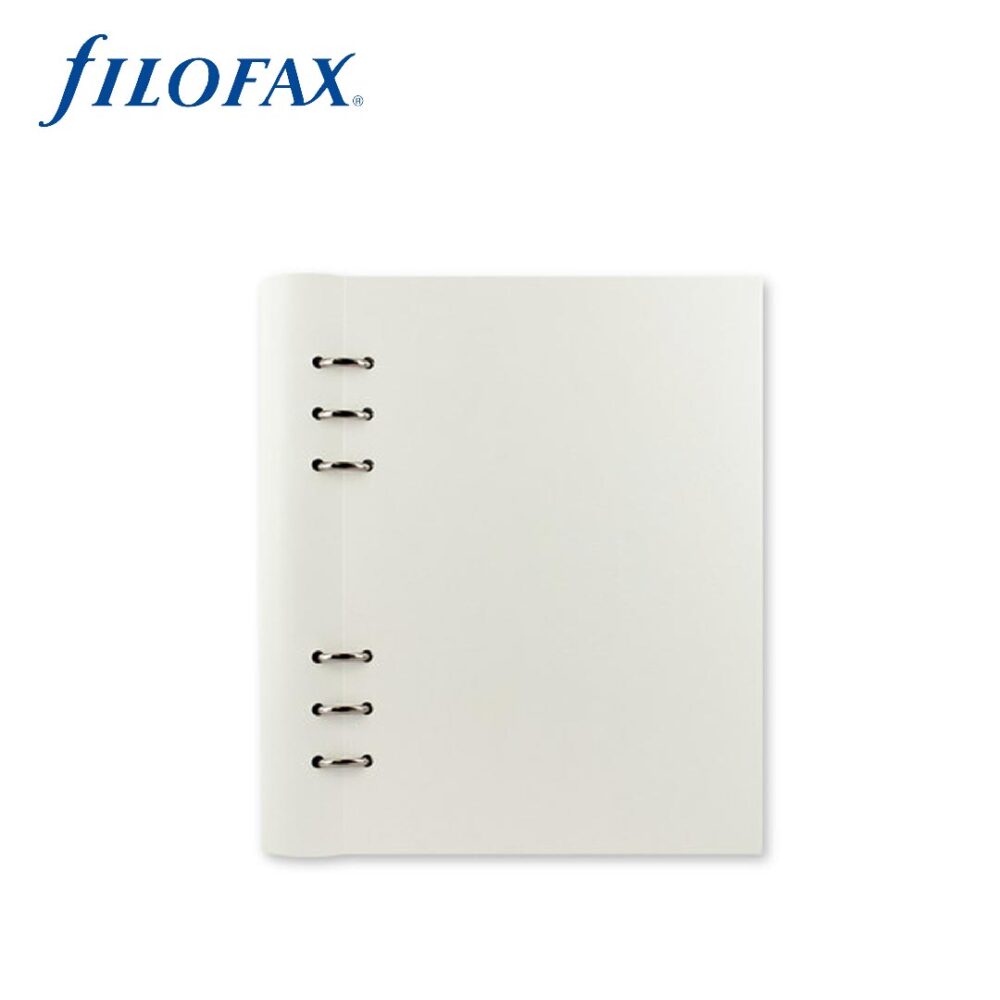 Filofax A5 Clipbook Classic White - Beste