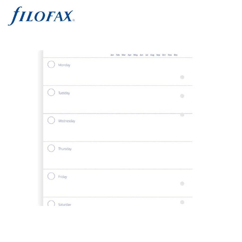 Filofax Diary A5 Clipbook Updated Diary - Beste