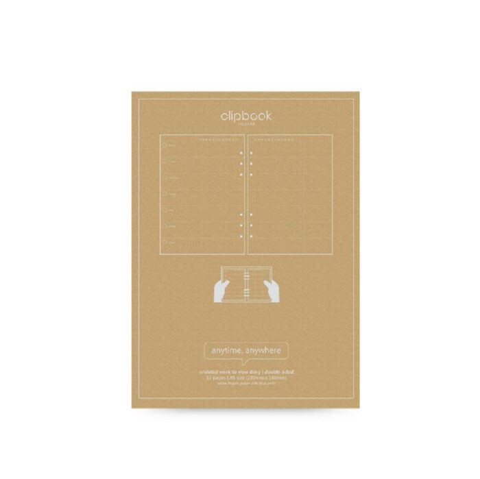 Filofax Diary A5 Clipbook Updated Diary - Beste