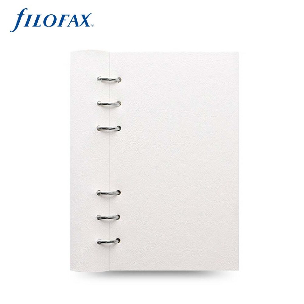 Filofax Personal Clipbook Classic White - Beste