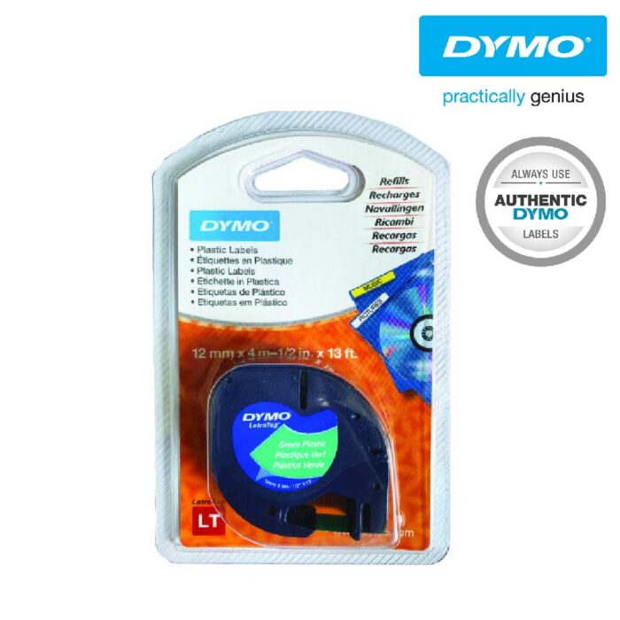 Dymo LetraTag® Tape Plastic Green - Beste