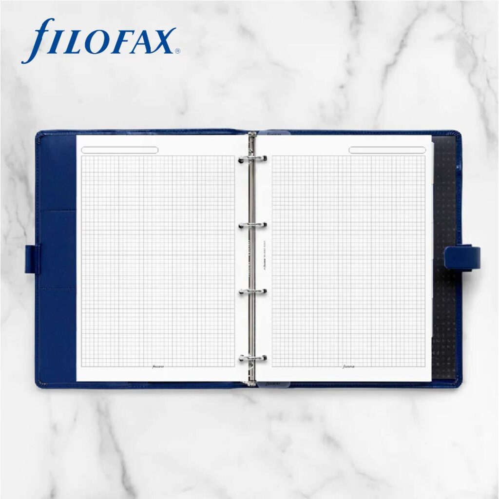 Filofax Refill A4 Paper Quadrille Notepaper - Beste