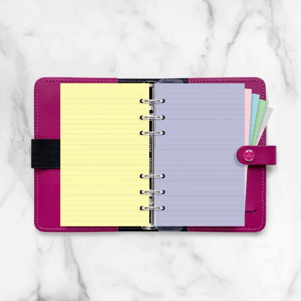 Filofax Refill Personal Paper Pastel Ruled - Beste