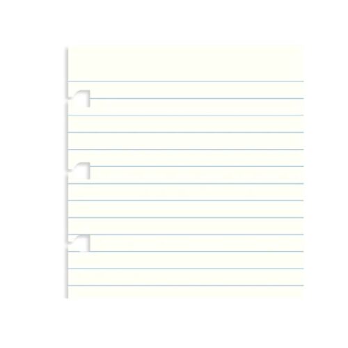 Filofax Refill Pocket Notebook Paper White Ruled - Beste