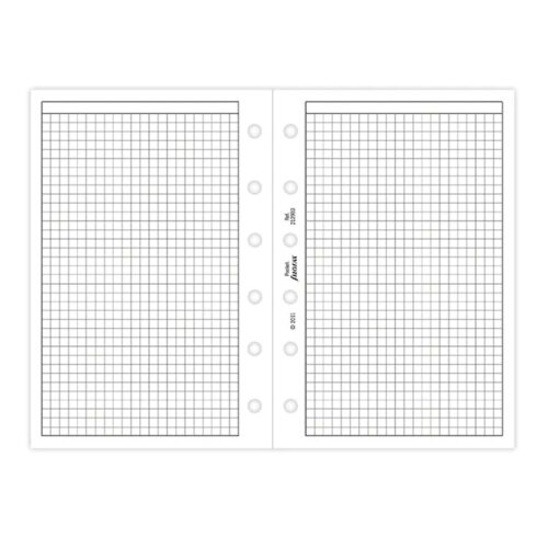 Filofax Refill Pocket Paper Quadrille 1/8″ square - Beste