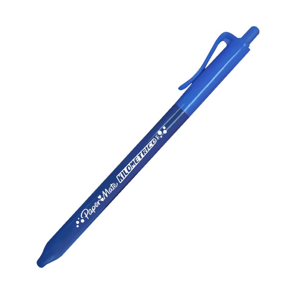 Papermate Kilometrico RT Ballpoint Pen Blue 1’s | Retractable ...