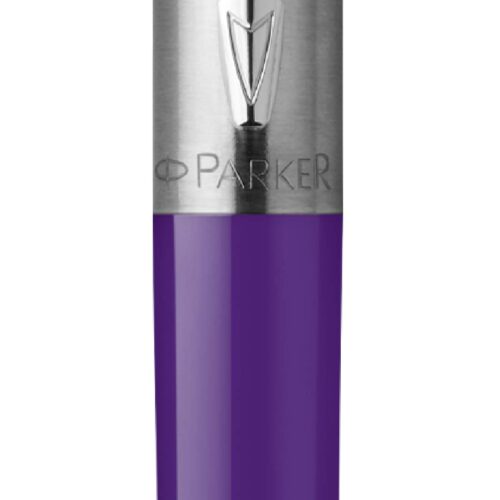 Parker Jotter Originals Indigo Chrome Colour Trim Ballpoint Pen ...
