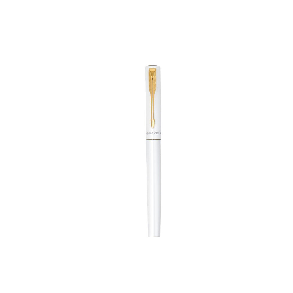 Parker Vector XL White GT RB Gold Trim | Rollerball | Signature Pen ...