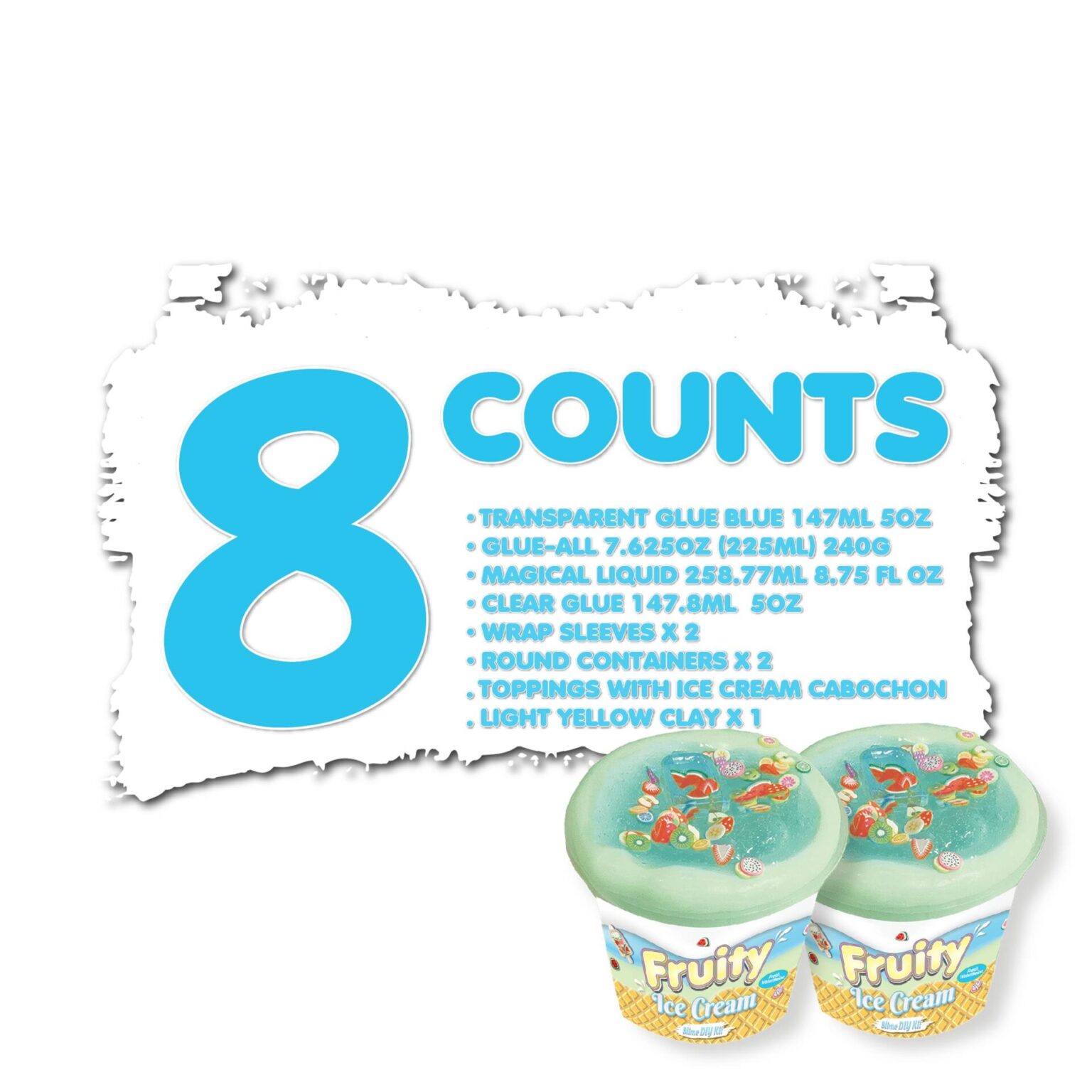 Elmer’s DIY Kit Fruity Ice Cream Slime-Fresh Watermelon - Beste