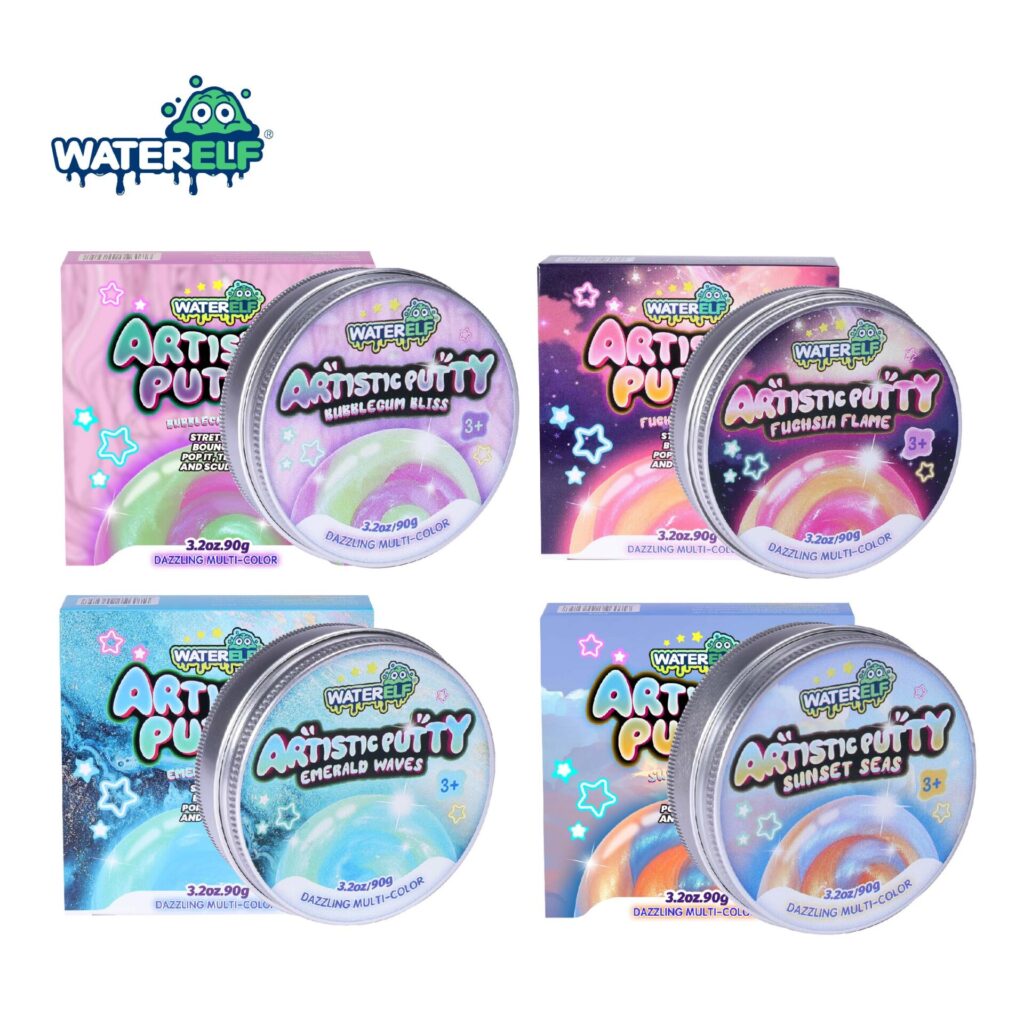WaterElf Dazzling Multi-Color Putty 90g | Children Slime Play Toys - Beste
