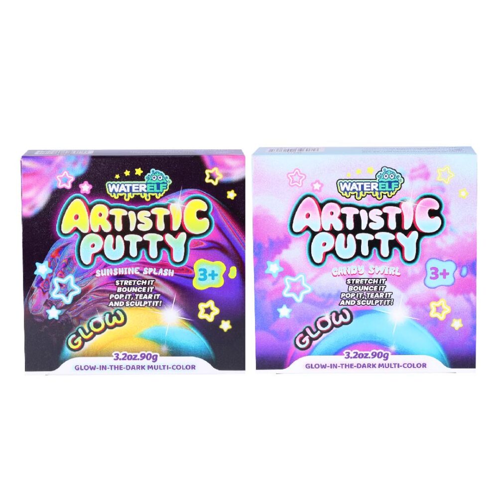 WaterElf Multi-Color Glow-in-the-Dark Putty - Beste