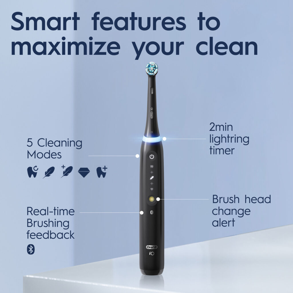 [SIDP] Oral-B iO Series 5 Electric Toothbrush with Micro Vibration ...